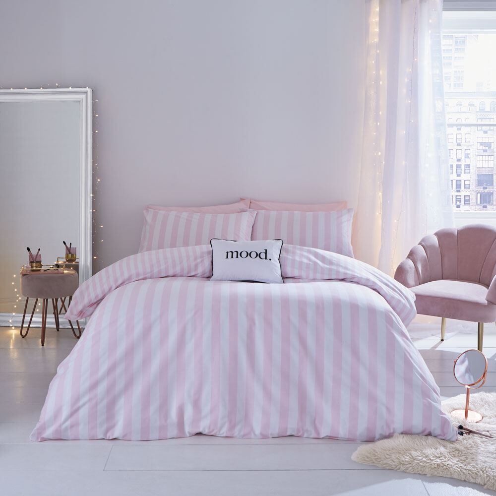 Sassy B Stripe Tease Print Reversible Duvet Cover Set | Linens Limited
